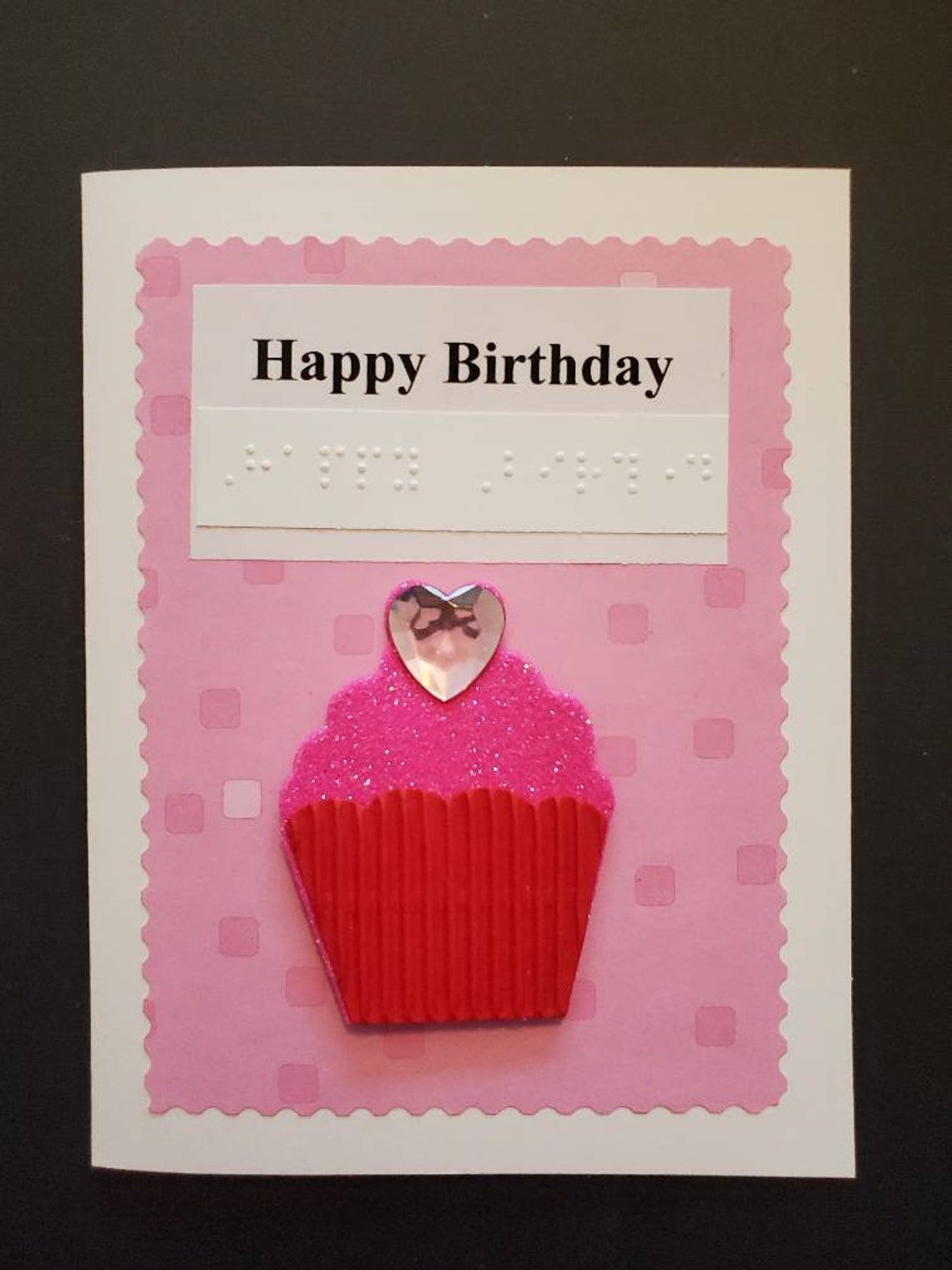 Braille Birthday Cards - Etsy