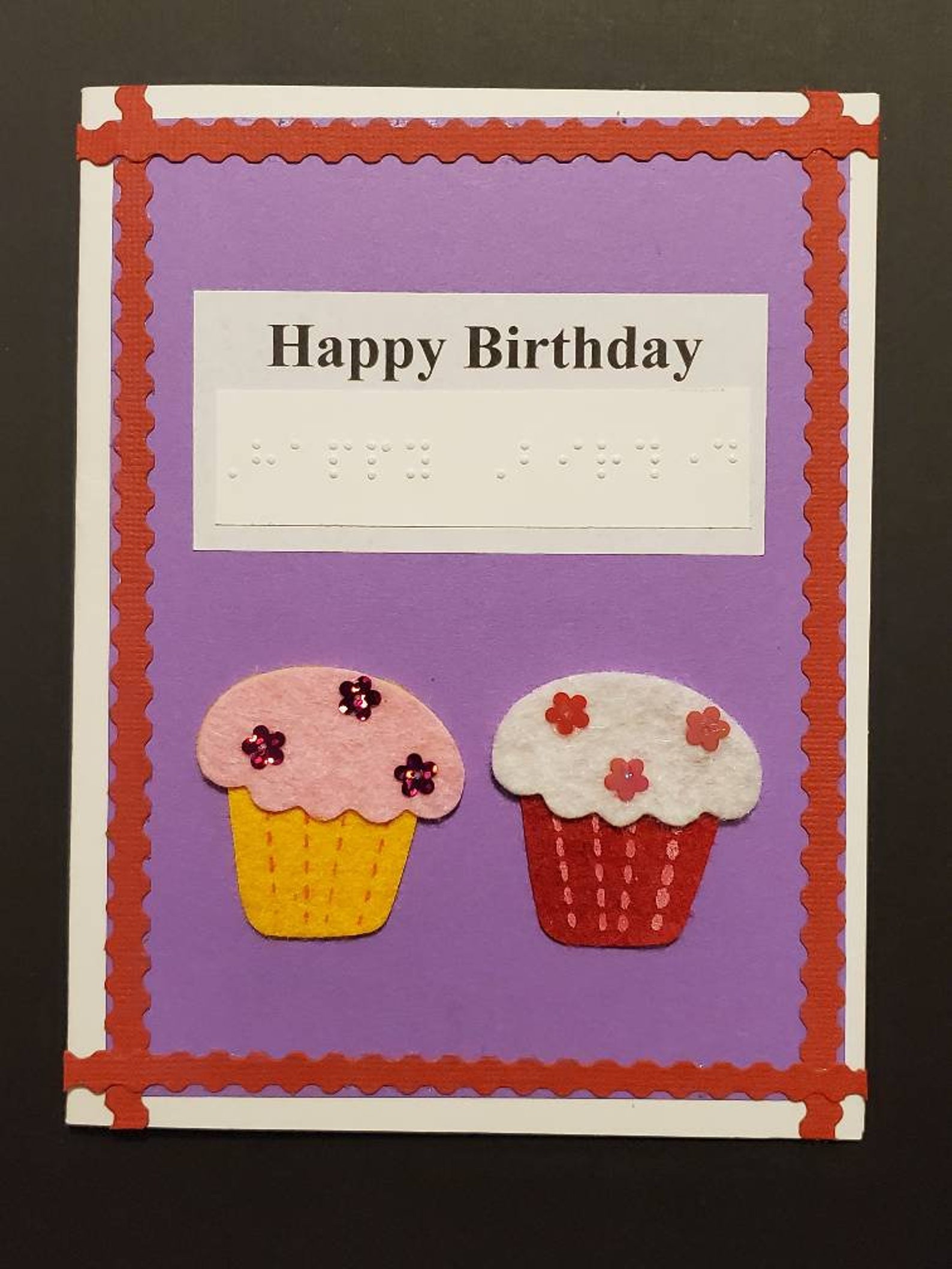 Braille Birthday Cards - Etsy