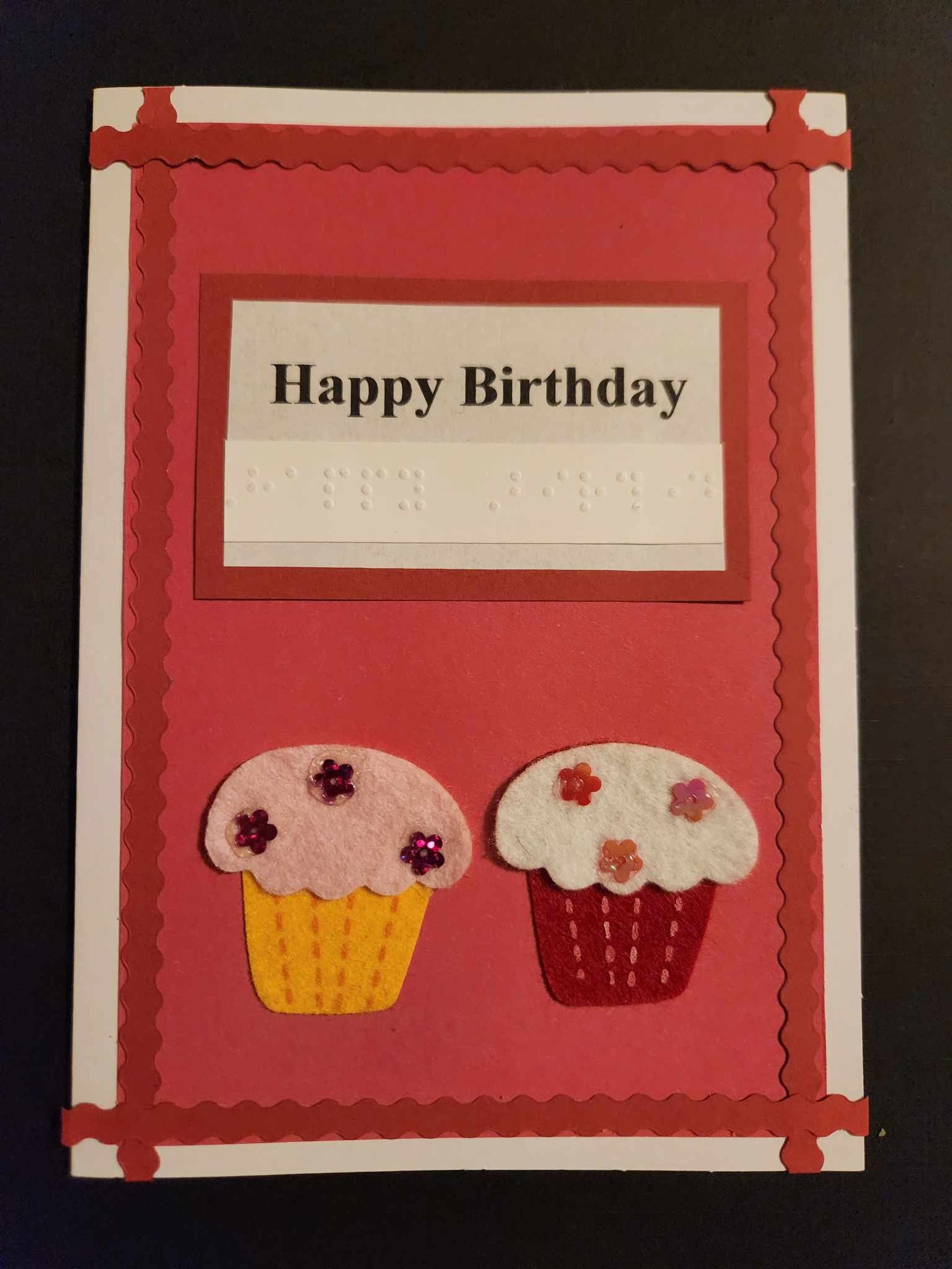 Braille Birthday Cards - Etsy