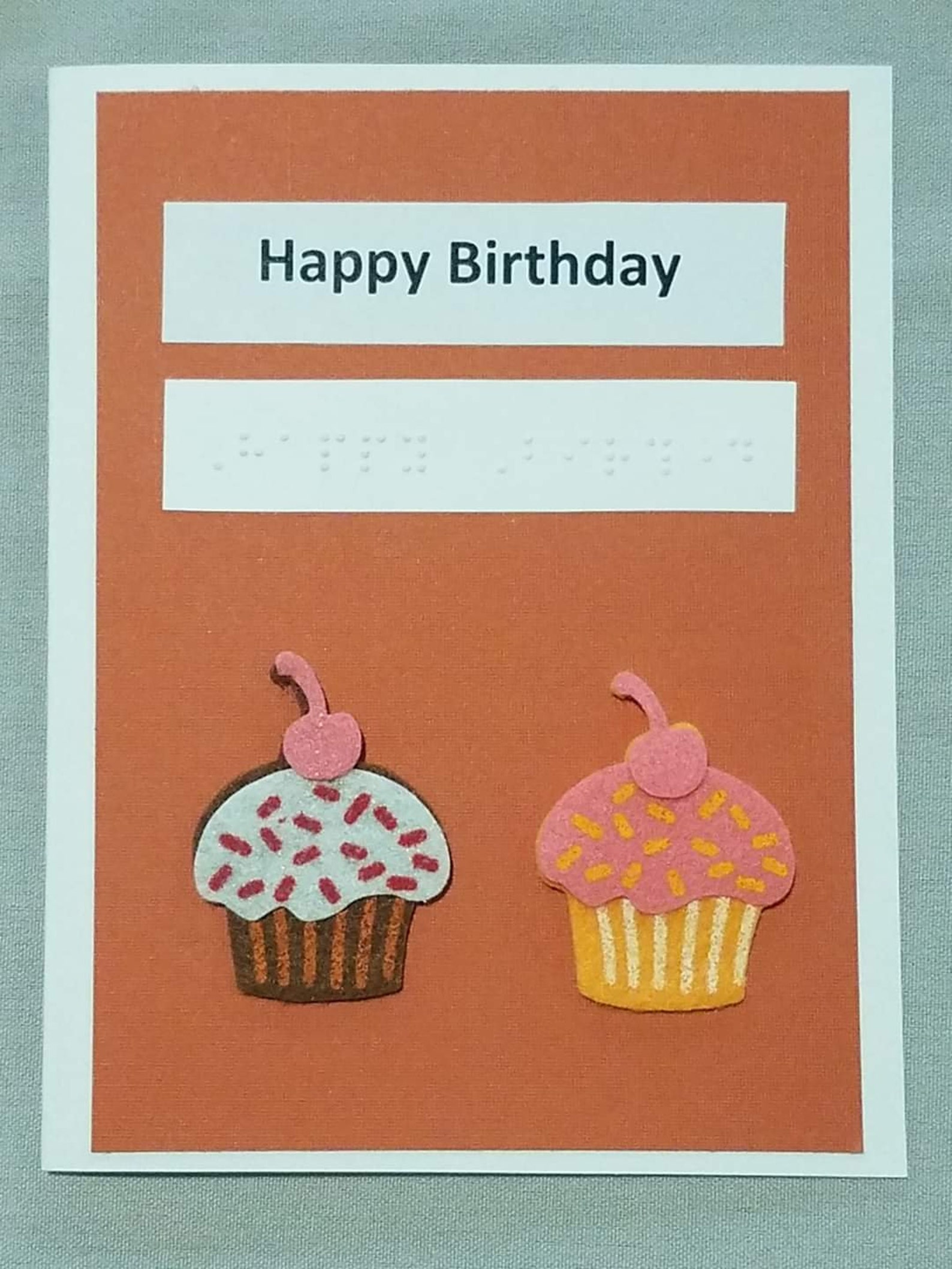 Braille Birthday Cards - Etsy