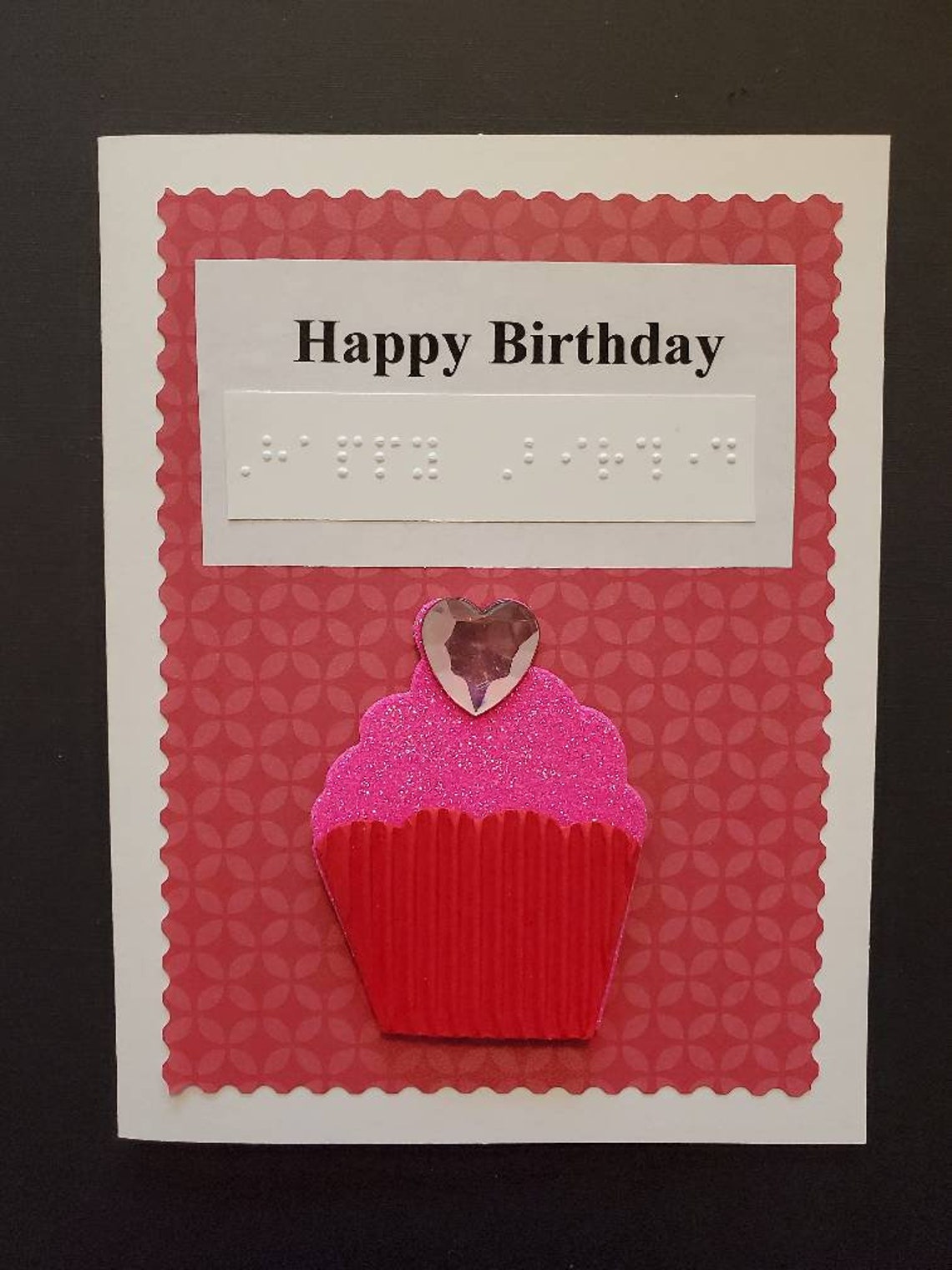 Braille Birthday Cards - Etsy