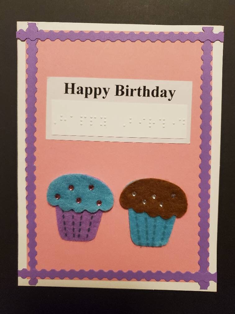 Braille Birthday Cards - Etsy