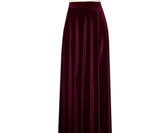 Velvet skirt | Etsy