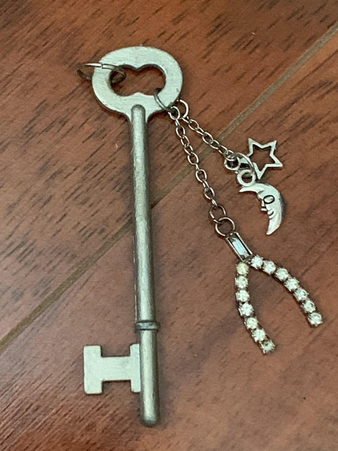 Vintage Key Pendant (“wishes”) - Etsy