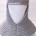Crochet Pattern Chain Mail Coif Hat - Etsy UK