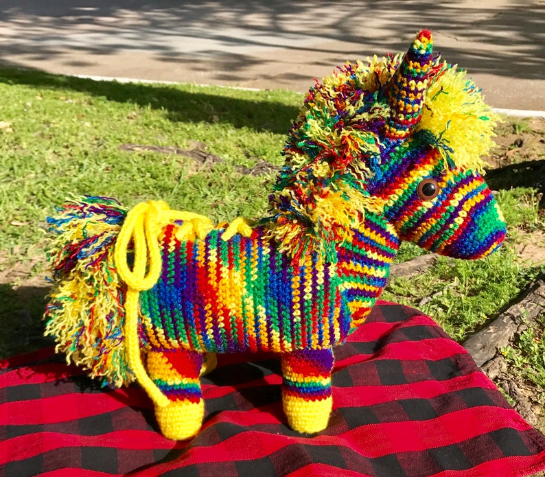 Piñata Horse Crochet Pattern - Etsy