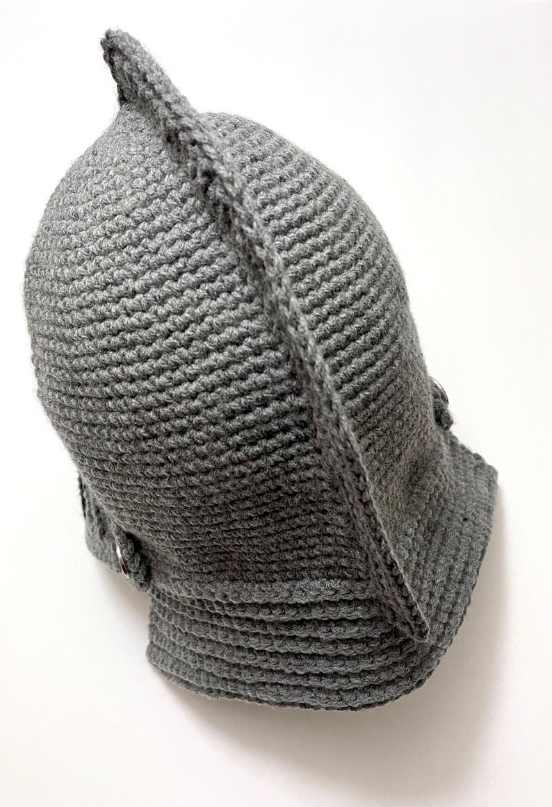 Knight Helmet Adult and XL sizes Crochet Pattern | Etsy