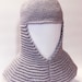 Crochet Pattern Chain Mail Coif Hat - Etsy