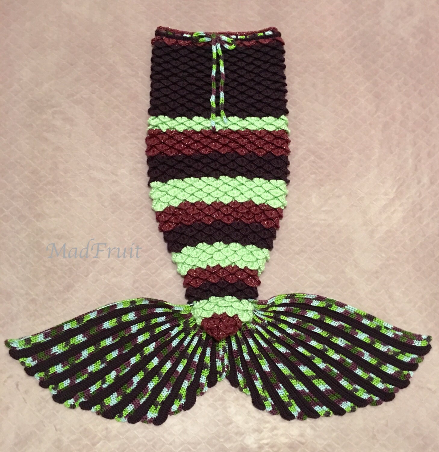 Angel Wing Mermaid Fin Crochet Pattern - Etsy