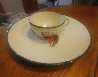 Blue Ridge Cherry Plates - Etsy