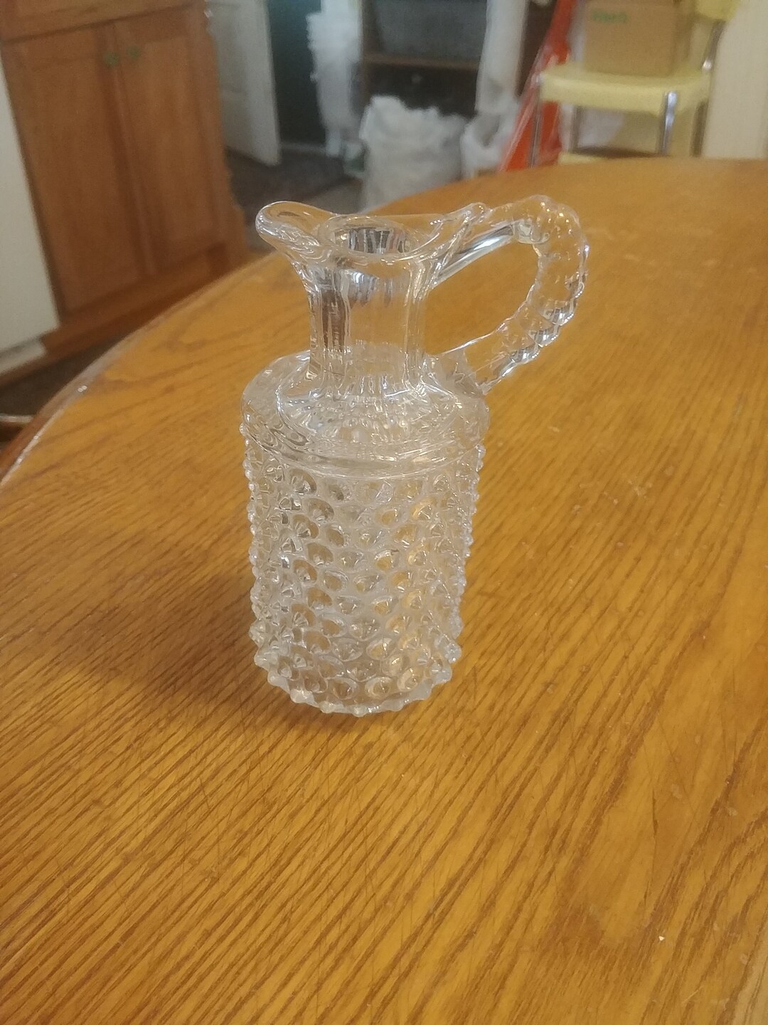 Circa 1930's Duncan & Miller Hobnail Blown Glass 5-1/4" Cruet, No ...