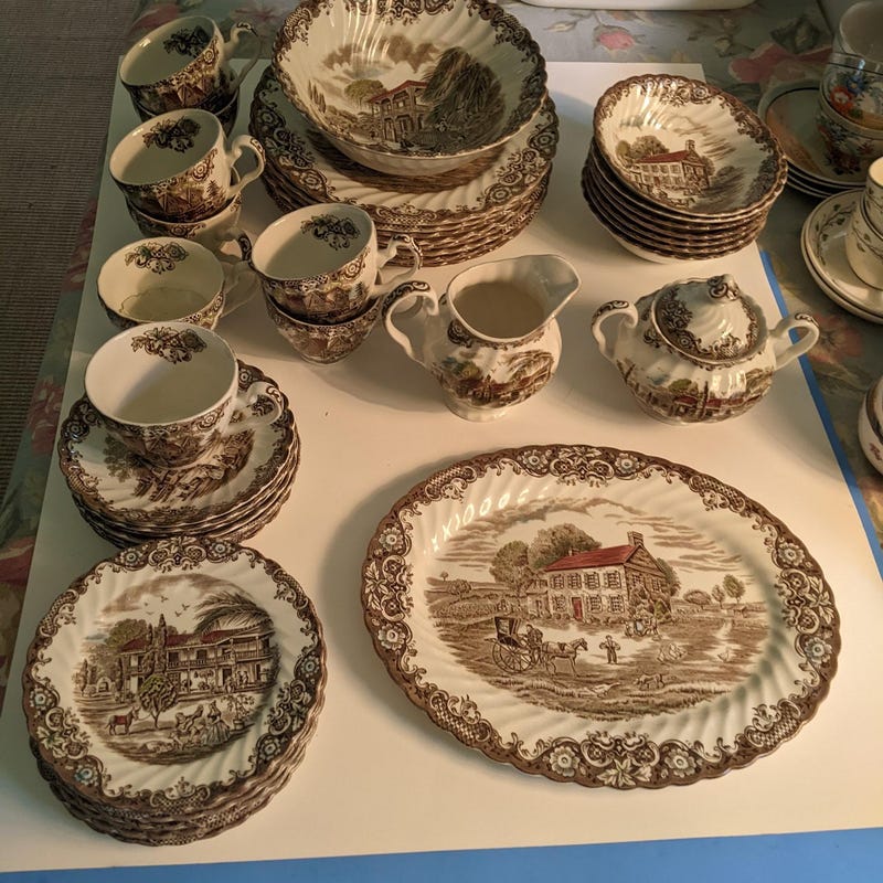 Johnson Bros China - Etsy