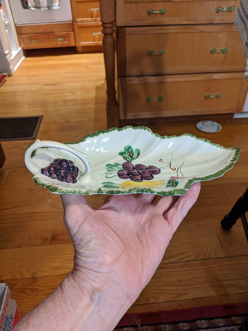 Mid-century Southern Potteries Blue Ridge Fruit Fantasy - Etsy