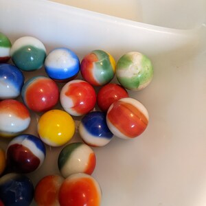 Thirty 30 Marbles, 1/29/16. Varying Colors. Listing Other Lots. Not an ...