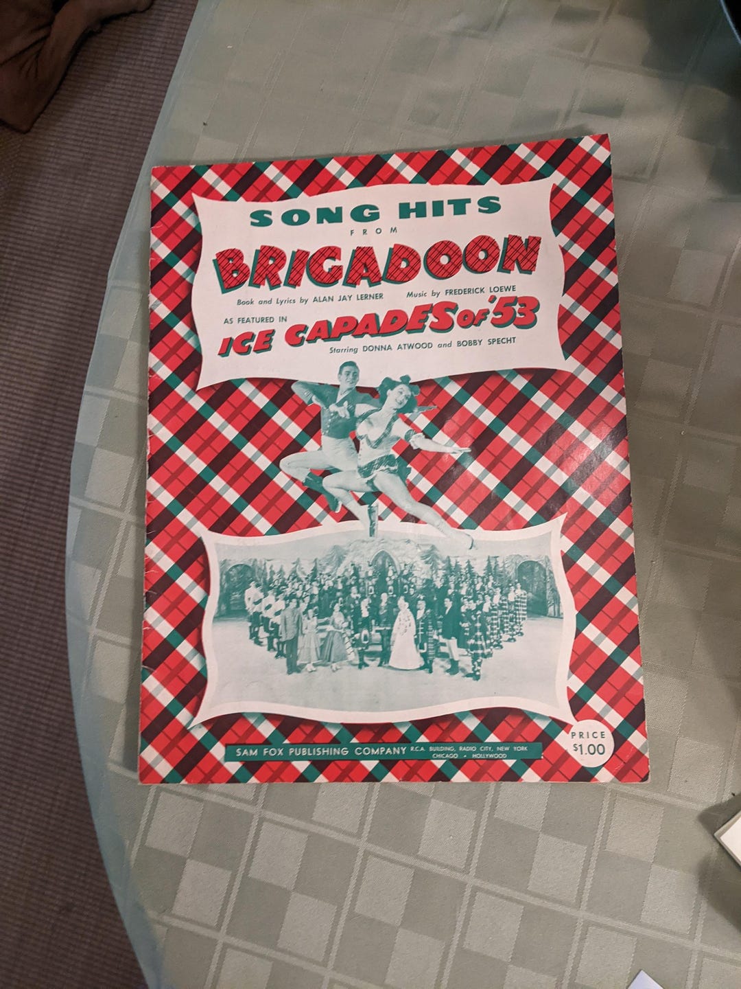 Song Hits From Brigadoon, as Featured in the Ice Capades of 1953 ...