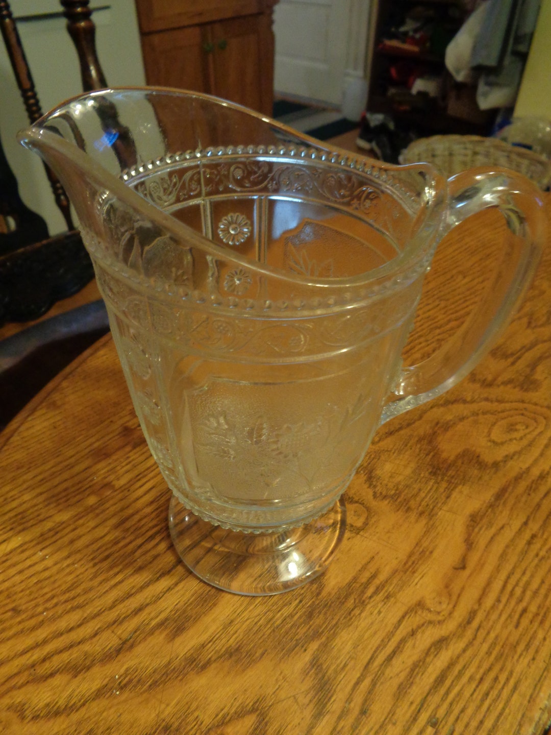 Circa 1880's Bryce Brothers or 1891 U. S. Glass Willow Oak, AKA Oak ...