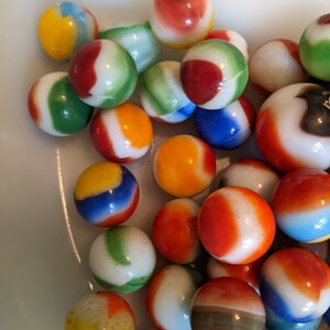 Thirty 30 Marbles, 1/29/16. Varying Colors. Listing Other Lots. Not an ...