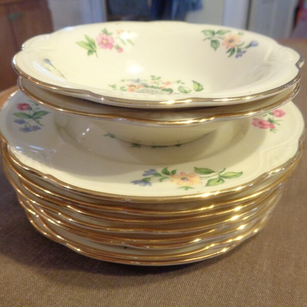 Homer Laughlin Priscilla Pattern - Etsy