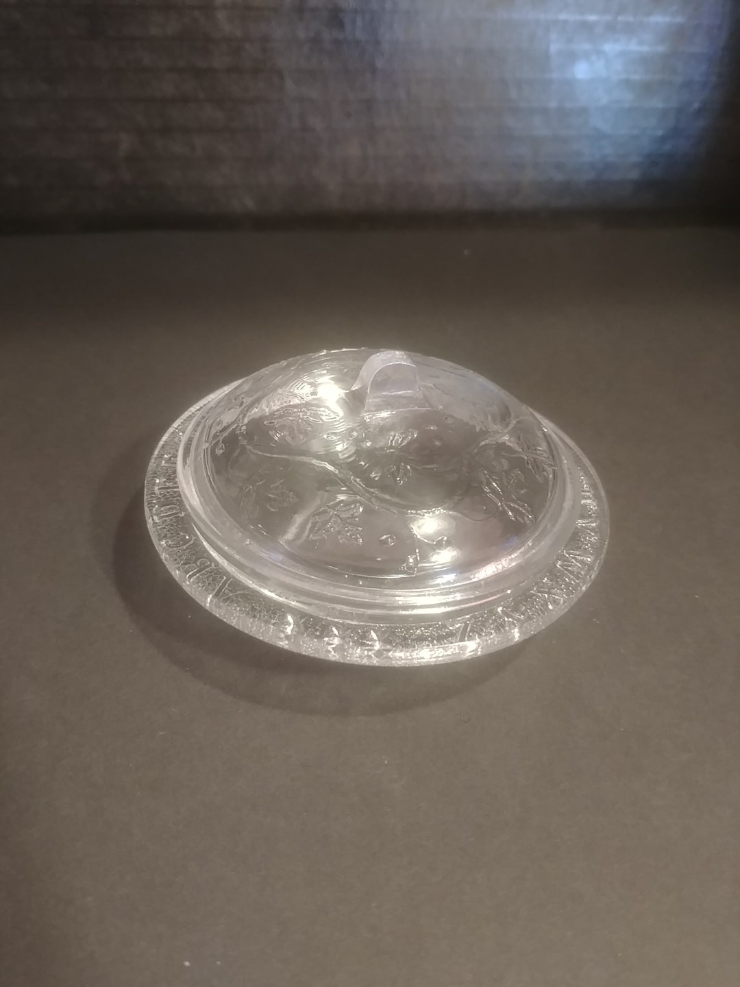 Victorian EAPG Child's "wee Branches" 3" Covered Butter Dish. 2 Tiny ...