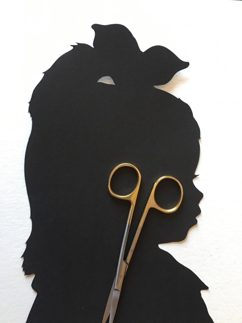 Personalized Custom Silhouette Portrait Paper Cutting / Custom - Etsy