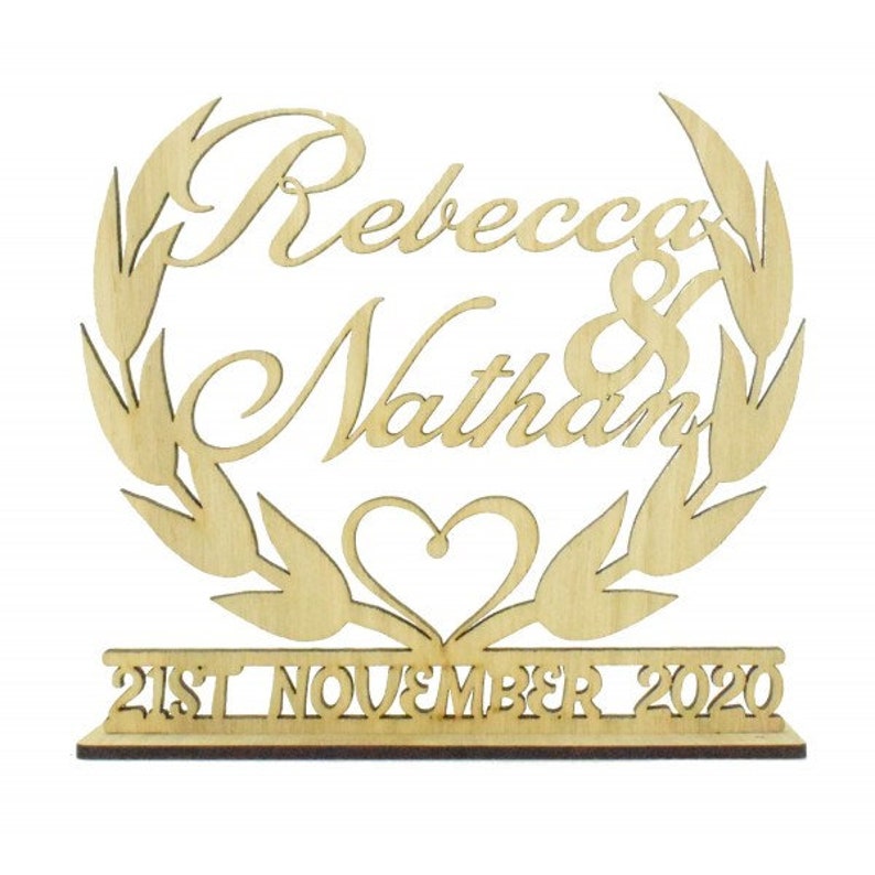 Couple Name Standname Signwedding Display Signwedding | Etsy