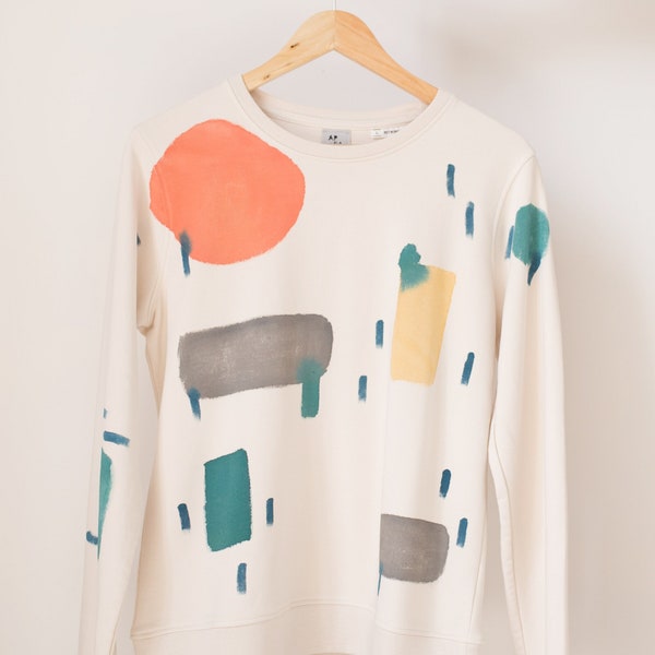 Painted Sweatshirt - Etsy