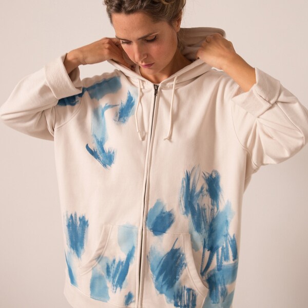 Painted Sweatshirt - Etsy