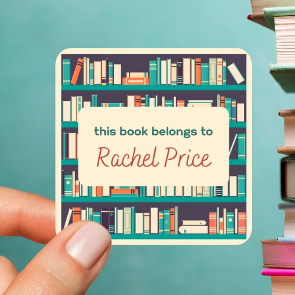 Custom Bookplates - Etsy