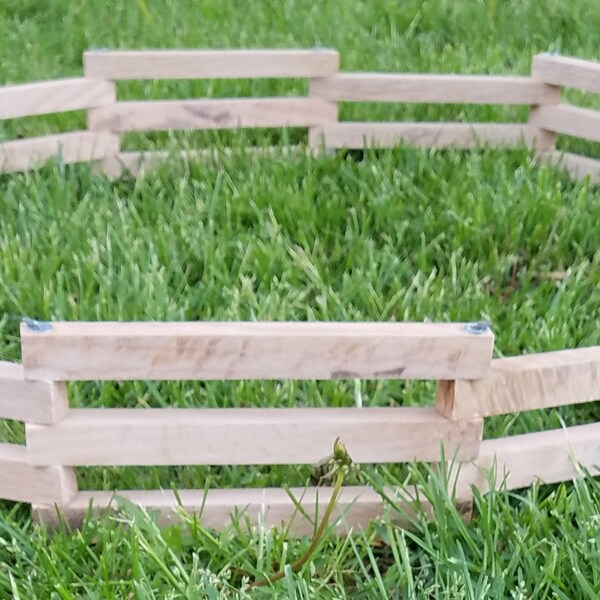 Wooden Toy Farm Fence - Etsy