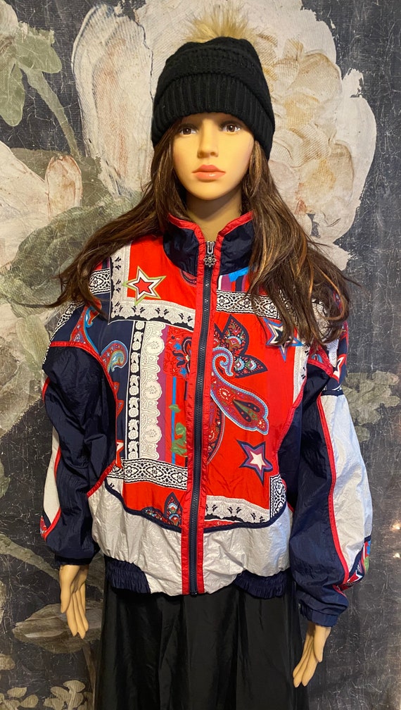 Retro 90s Lightweight Windbreaker Jacket By: East West. Size M | Etsy