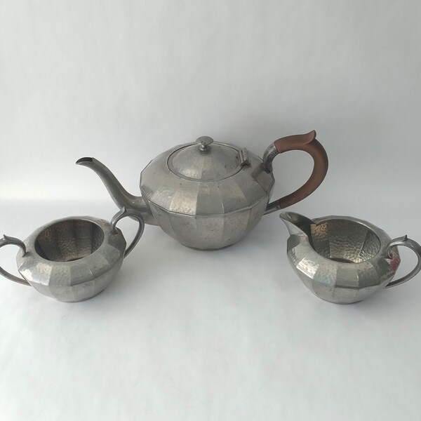 Pewter Tea Pot - Etsy