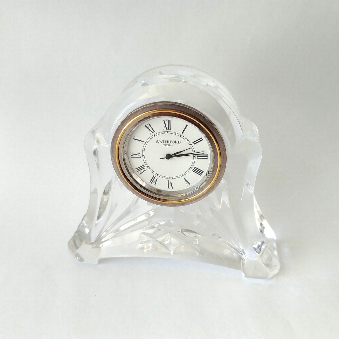 Waterford Crystal Desk Clock, Waterford Abbey Crystal Desk Clock ...