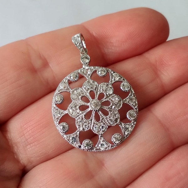 Filigree Pendant - Etsy