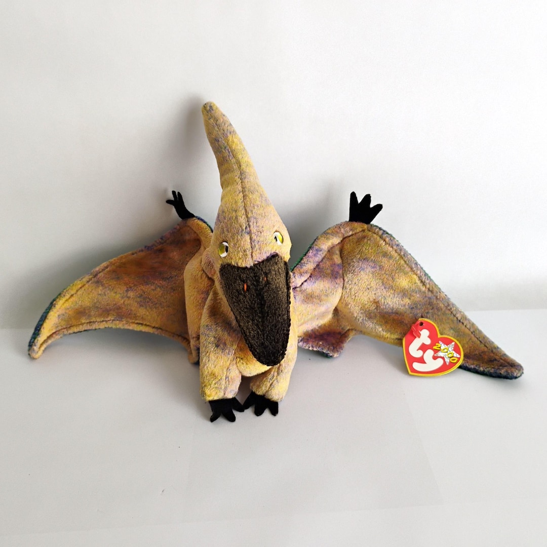 TY Swoop the Pterodactyl Beanie Babies 2000 TY Beanie Baby Swoop ...