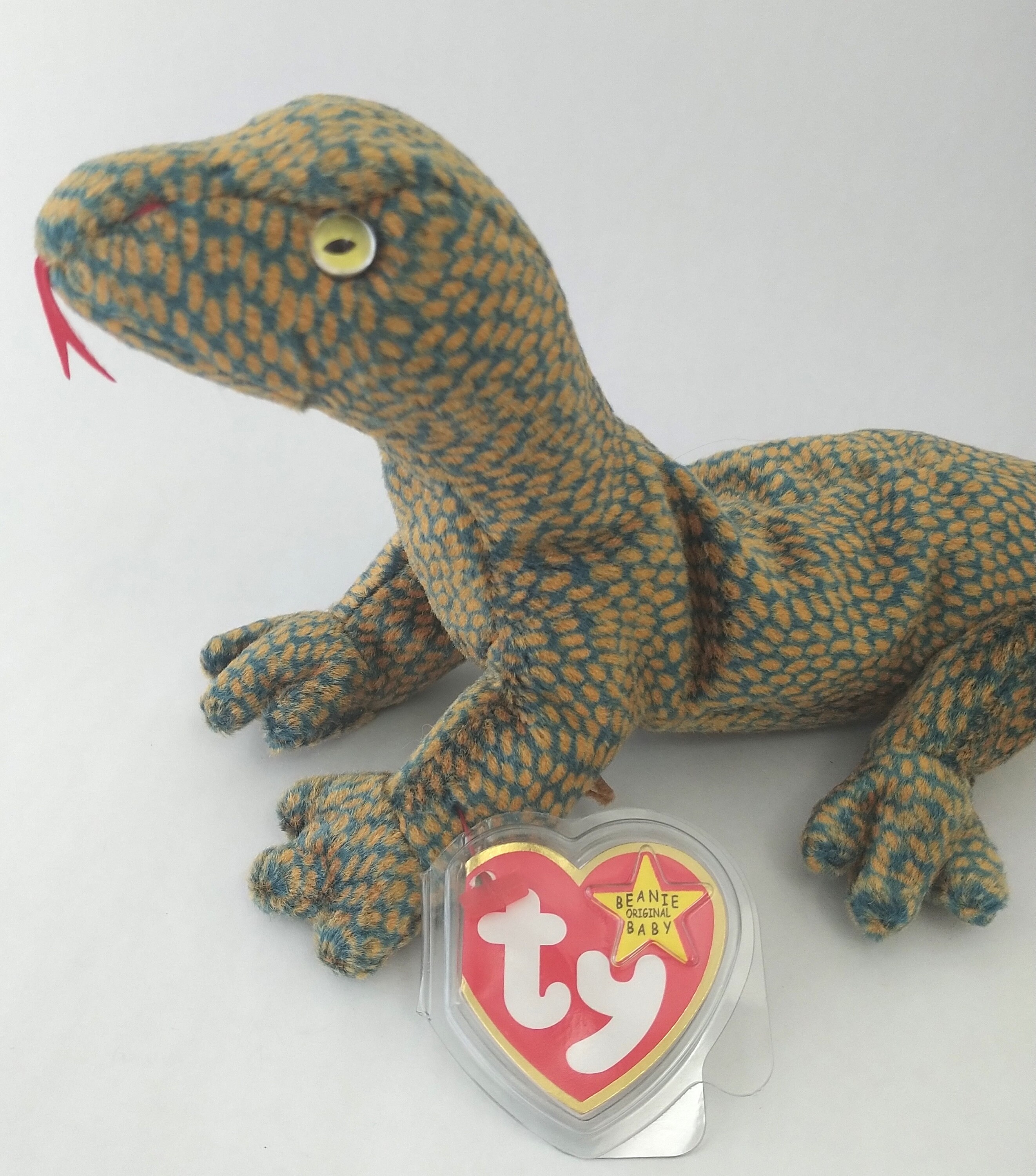 Stuffed Animals & Plushies Toys & Games Vintage Scaly the Lizard Ty ...