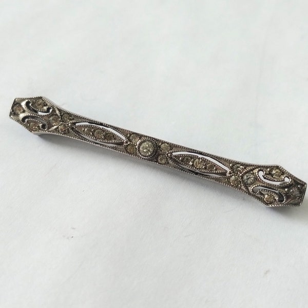 Antique Bar Brooch - Etsy