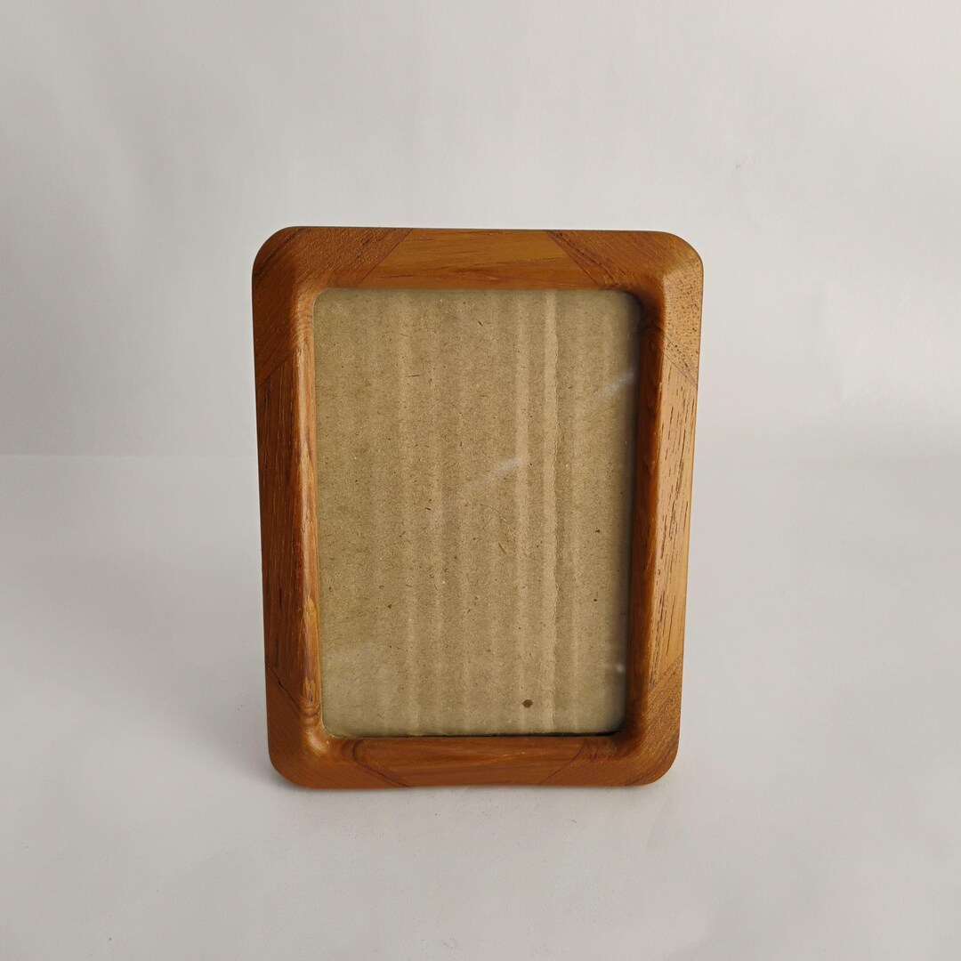 Vintage Wood Inlay Picture Frame Image 3.5 X 5 Photo Frame, Handmade ...