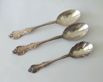 Deep Silver Flatware - Etsy