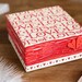 Heart Box for Jewellery, Red Box for Ring With Hearts, Handmade Storage ...