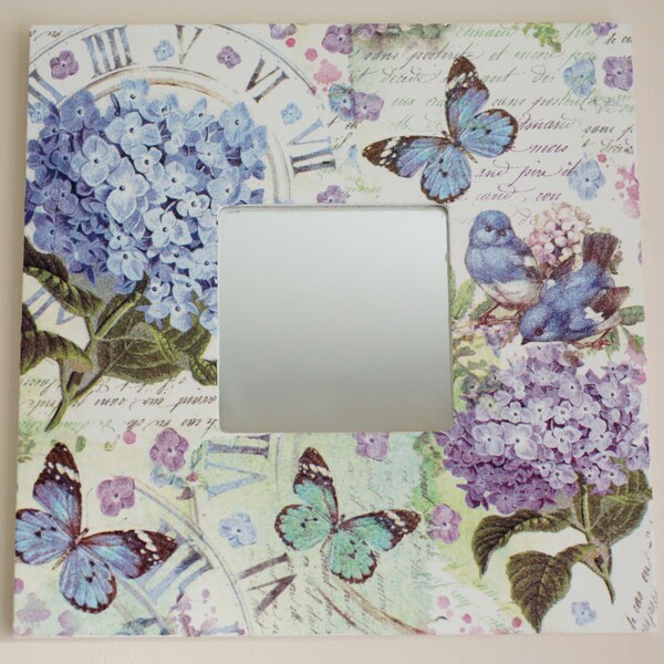Decoupage Mirror - Etsy