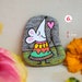 Mouse Pebble Art, Decorated Stone-mouse, Home Decor, Handmade Present ...