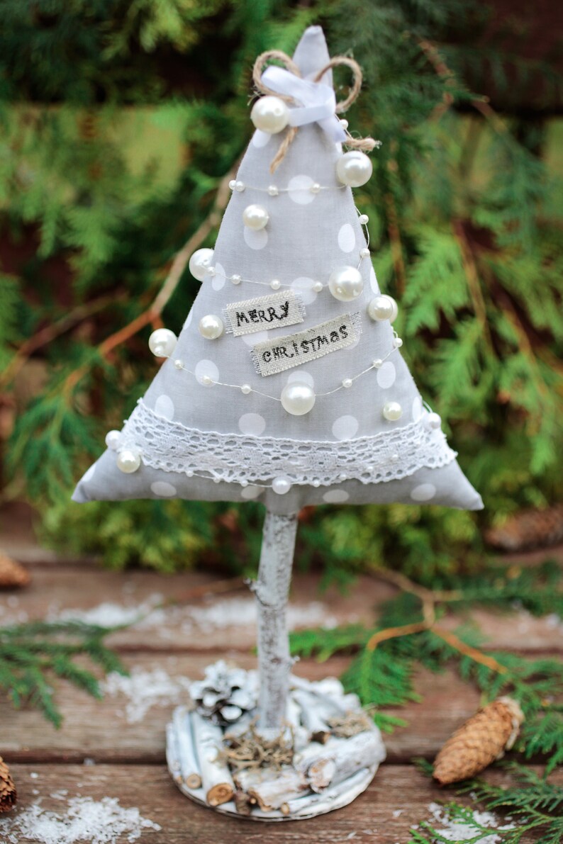 Christmas Handmade Tree Big Christmas Fabric Tree Handmade - Etsy