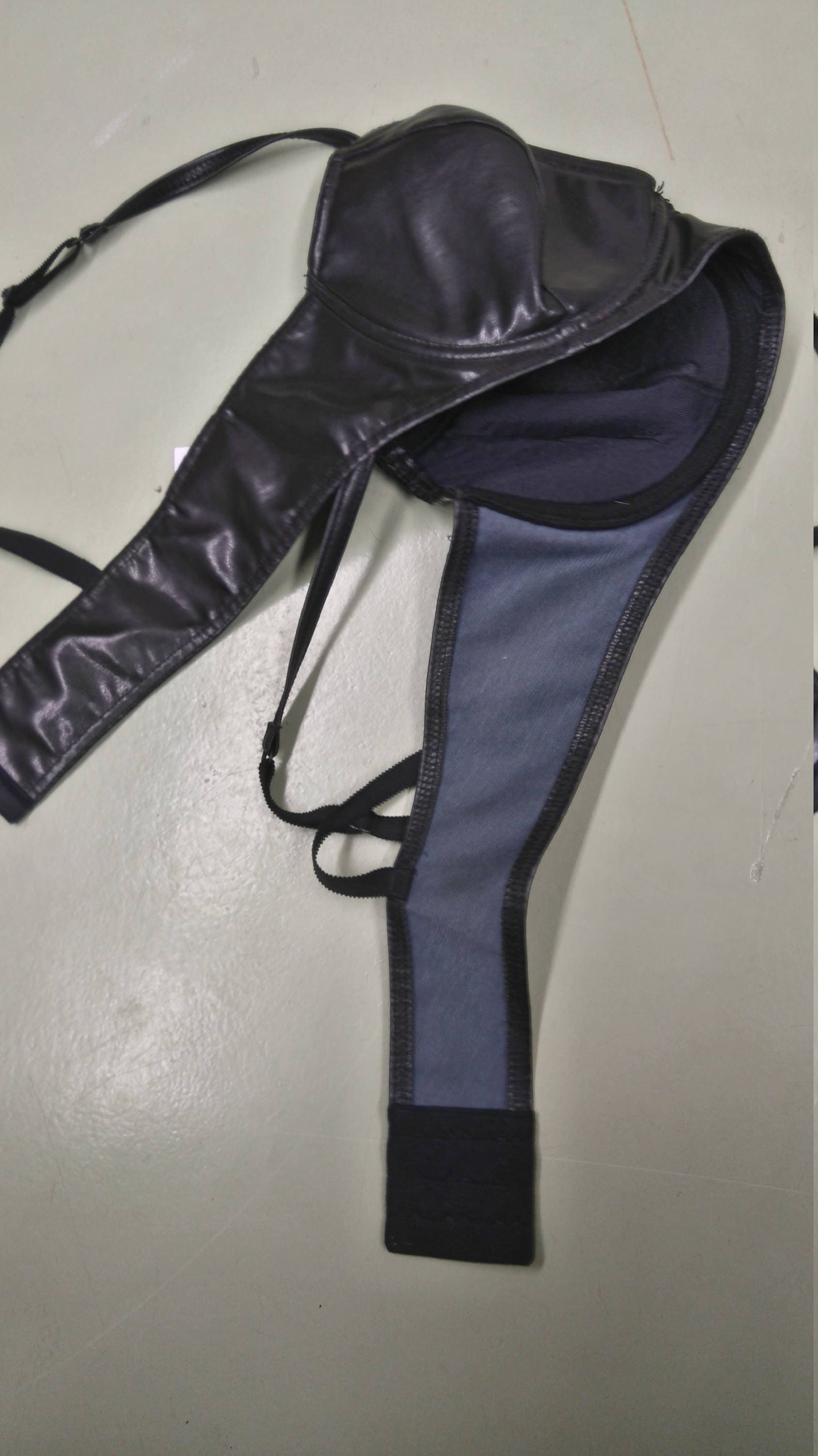 Sale Vintage Black PVC Bra Patrice Catanzaro/greations Paris/size L/10 ...