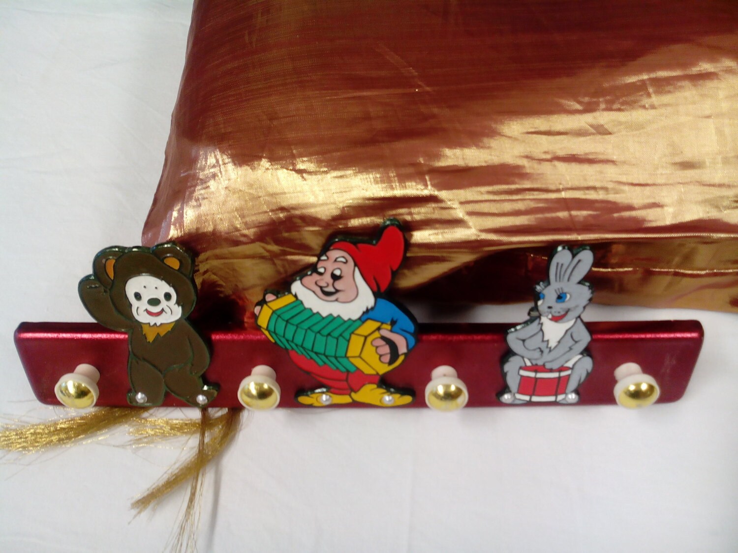 Vintage Soviet Coat Rack - Coat Hooks - Dwarf Decor Hooks - USSR 80s ...