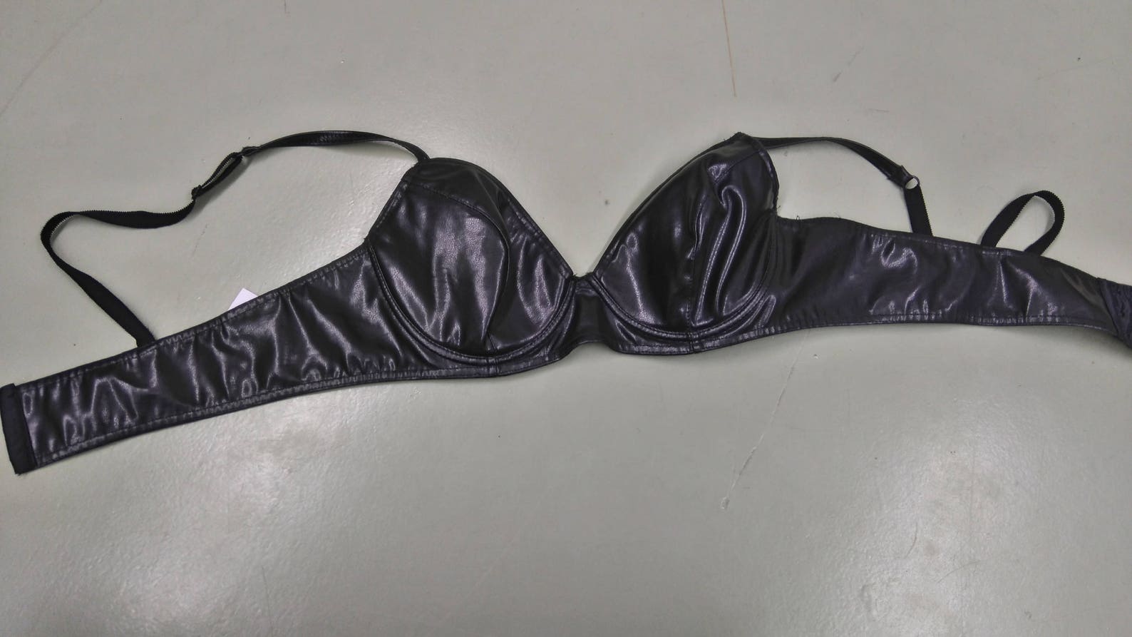Sale Vintage Black PVC Bra Patrice Catanzaro/greations Paris/size L/10 ...