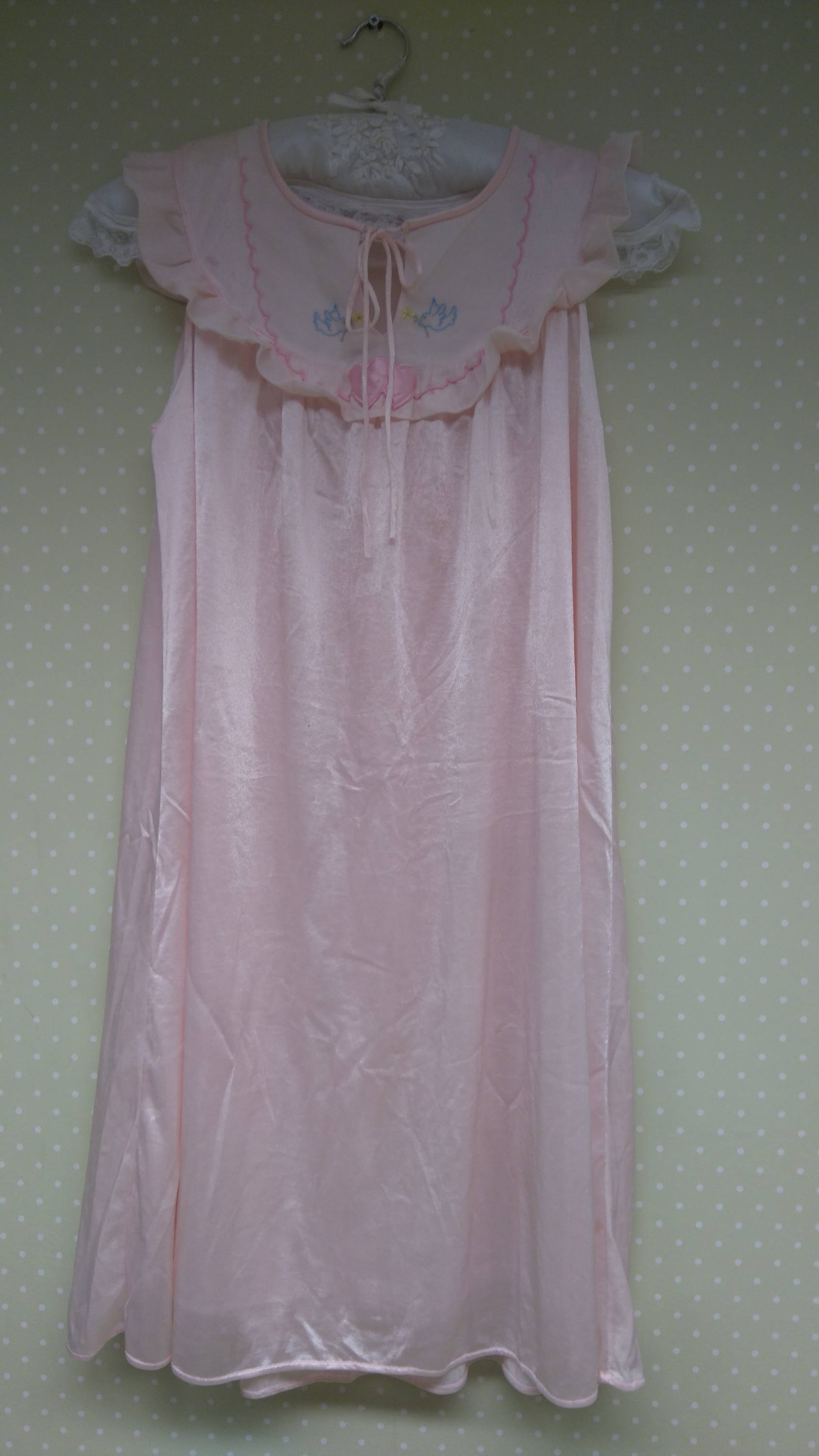 Vintage Beauty/pink Negligee,shabby Chic/ecofriendly,unique 70 S ...