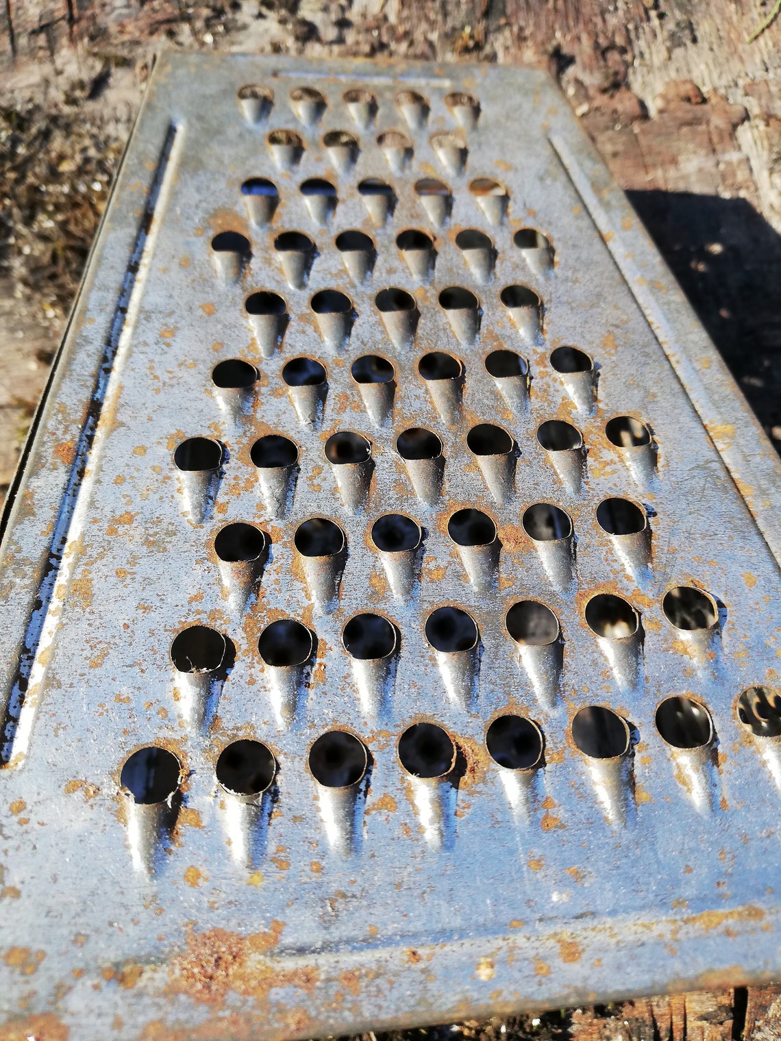 Vintage Nutmeg Grater, Citrus Zester, Hand-held Old Metal Tool French ...