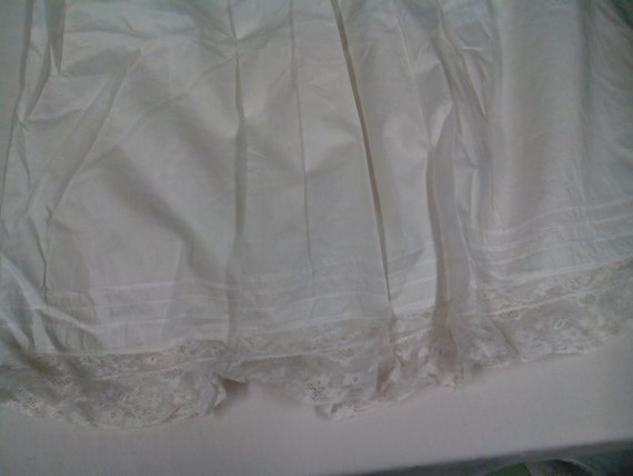 1920's Antique Ivory Batiste Cotton Girl Doll long Dr… - Gem