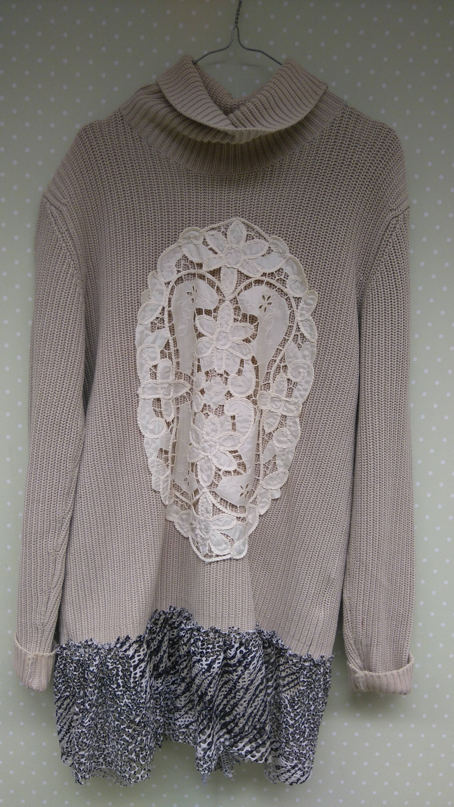 Upcycled Boho Tunic/fantasy Wearable Art/up Cycled Eco-couture.tattered ...