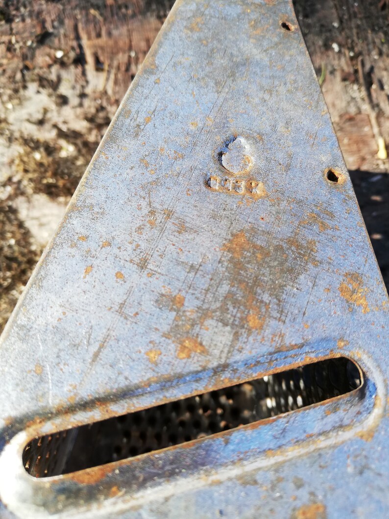 Vintage Nutmeg Grater, Citrus Zester, Hand-held Old Metal Tool French ...